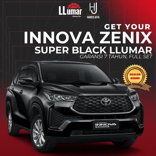 Jual KACA FILM LLUMAR FULL SET SUPER BLACK SERIES INNOVA ZENIX - Kota ...