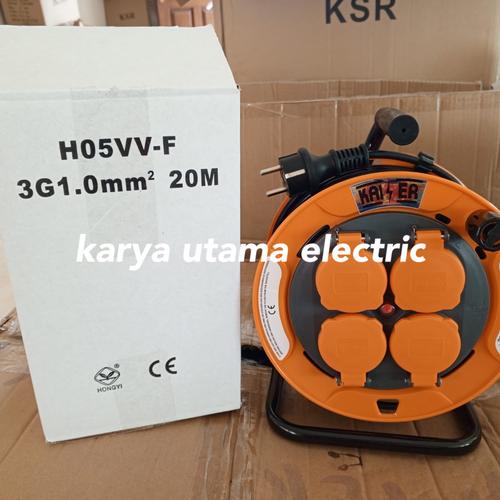 Jual kaiser 20m kabel roll kaiser 20mtr roll kabel kaiser panjang ...