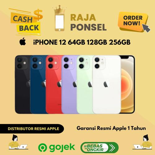 Promo (IBOX) iPhone 12 64GB 128GB 256GB Garansi Resmi 1 Tahun 64 128 ...