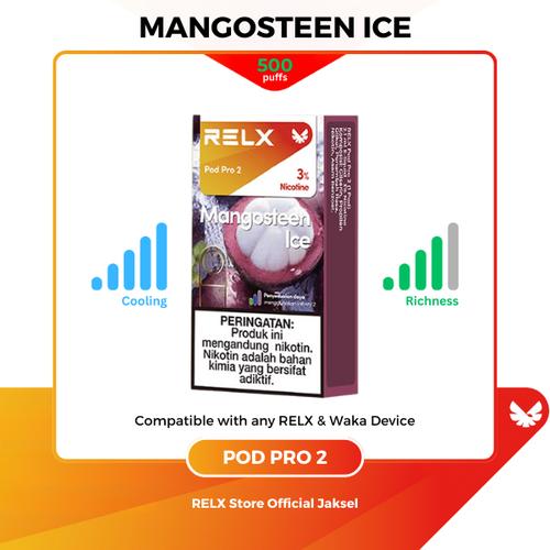 Jual RELX Pod Pro 2 - Mangosteen Ice (isi 1 Pod) - Jakarta Selatan ...