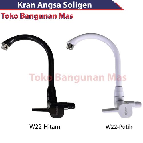 Jual Kran angsa PVC Soligen W22 Kran Angsa Cuci Piring Soligen W22 Kran ...