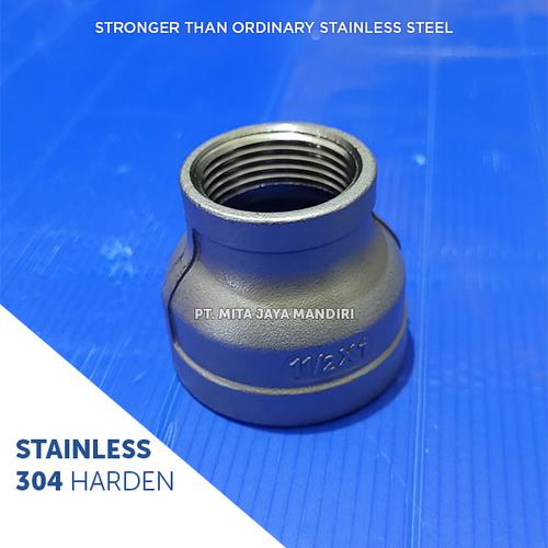 Jual V Sock Reducer 1 1/2" x 1" SS304 Stainless 304 Vlok Sok 1 1/2 x 1 ...
