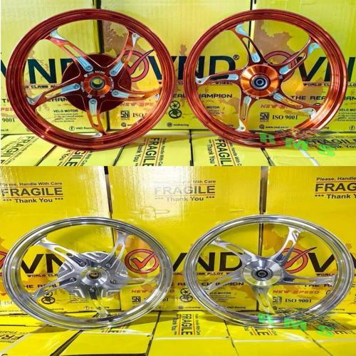 Jual VELG RACING VND NEW SPEED VARIO 125 VARIO 150 BEAT SCOOPY GENIO - Silver, VARIO 125/150 ...