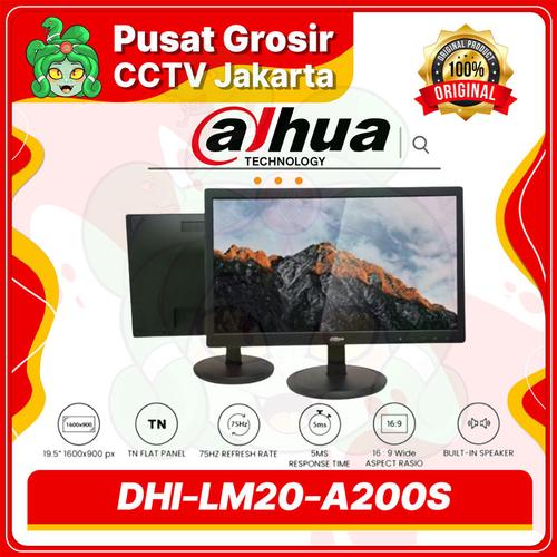 Jual DAHUA MONITOR DAHUA 19 INCH DHI-LM20-A200S With Speaker Build In ...