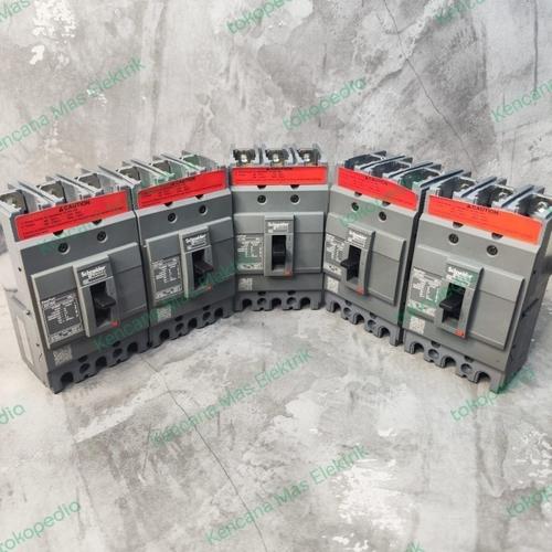 Jual MCCB EZC100B 60A 3P 7.5kA EZC100B3060 3Pole Schneider - Jakarta ...