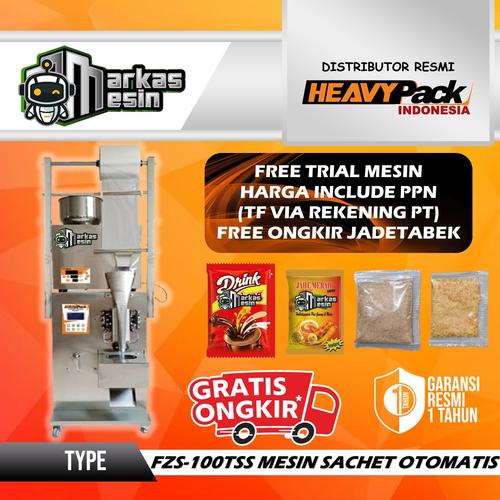 Jual Mesin Packing/Kemas Sachet Otomatis Butiran/Bubuk FZS-100TSS ...