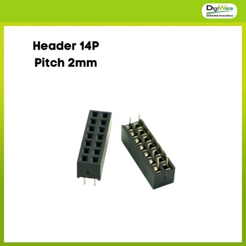 Jual Pin Header Female 2x7 Pin Double Row 2mm - Kota Surabaya ...