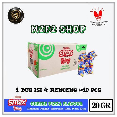 Jual Mamee Smax Ring Keju | Cheese Pizza Flavour Sachet - 20 gr (Karton ...