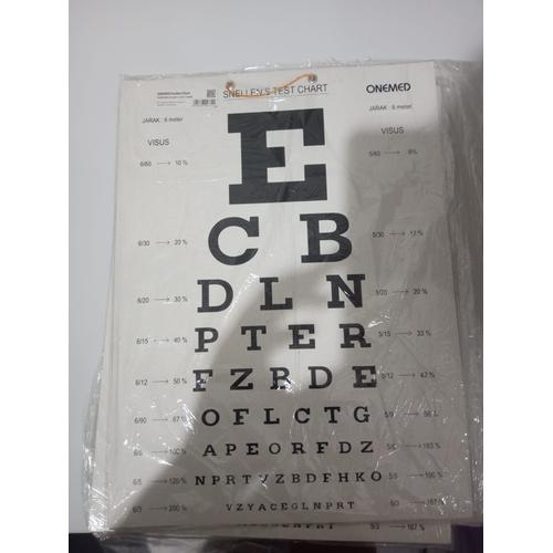 Jual snellen test chart - Kab. Badung - FAS MEDIKA | Tokopedia