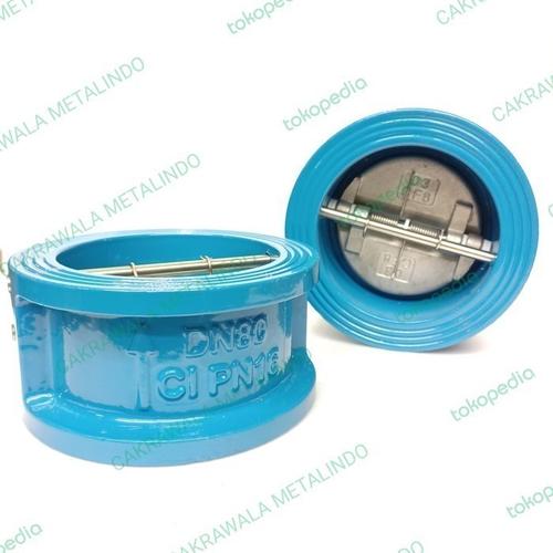 Jual Wafer Check Valve PN16 Cast Iron 6" inch PN 16 DN150 - Jakarta ...
