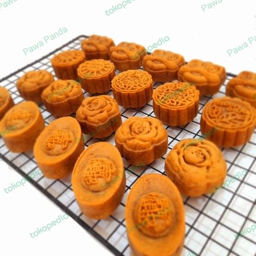 Jual Mooncake 10 rasa / Pia Bulan HALAL 50gr - Tausa putih, Tanpa telur ...