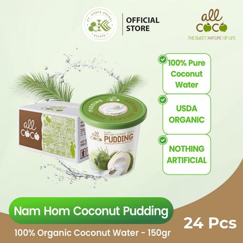 Promo All Coco Frozen NamHom Bundle Pudding Kelapa Murni - 150gr - 24 ...