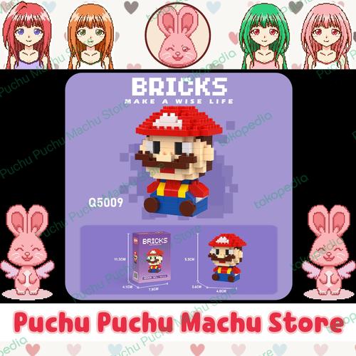 Jual BRICKS Duduk Mainan Balok MARIO Nano Block Nano Blocks 3D Edukasi ...