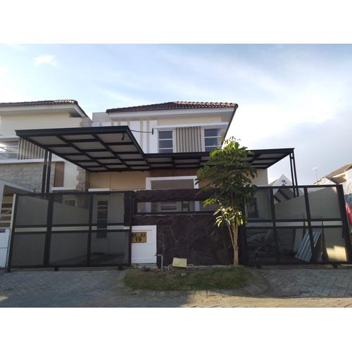Jual Kanopi plafon rangka besi hollow - Kab. Sidoarjo - Bengkel Las DJ3 ...