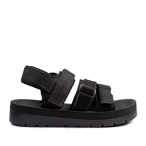 Promo Prabu - Rinjani Black Sandal Pria - Sendal Hitam - 41 - Jakarta ...