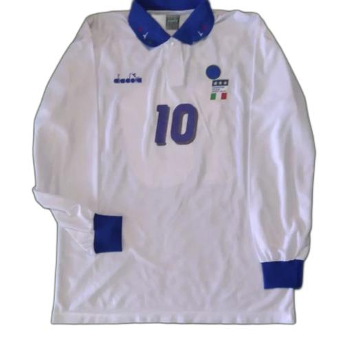 Jual R. Baggio #10 Italy Away Jersey LS World Cup 1994 Original Kit ...