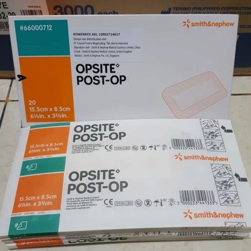 Jual OPSITE POST OP 15,5 x 8,5 cm / Plester Tahan Air / Plester + Pad ...