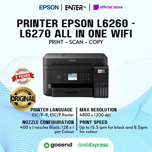 Jual Printer Epson EcoTank L6260 - L6270 A4 Wi-Fi Duplex dengan ADF ...