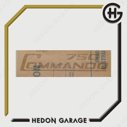 Jual Decals Norton Commando 750 (C14) - Kota Surabaya - HedonGarage ...