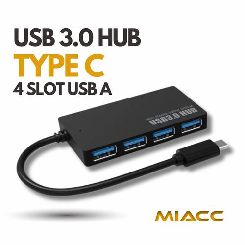 Jual USB Hub Type C Adaptor 4 Port USB 3.0 RXD-103U3 Terminal Usb Tipe ...