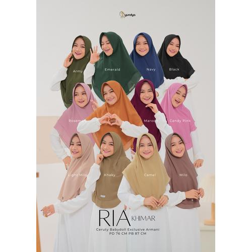 Jual JILBAB HIJAB KHIMAR RIA AYUNDYA ORIGINAL_FREE MASKER - POWDER BLUE ...