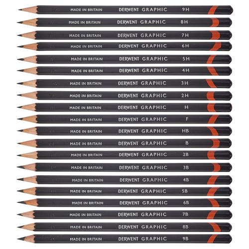Jual Pensil Sketsa Derwent Graphic Pencil 9B - HB - H - Kota Bekasi ...