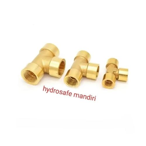 Jual Nepel Tee / Tee kuningan female drat dalam 1/4" inch - Jakarta ...