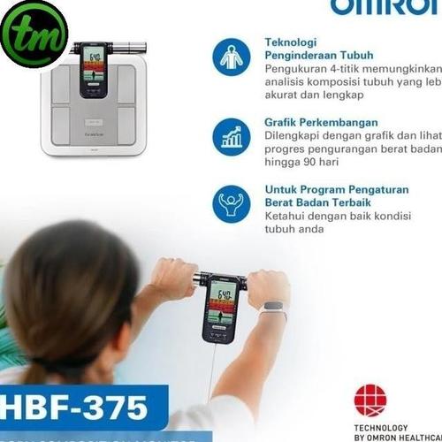 Jual READY OMRON HBF-375 KARADA SCAN TIMBANGAN BADAN UKUR KADAR LEMAK HBF - Jakarta Selatan ...