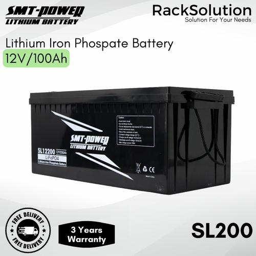 Jual SL200 Battery Lithium 12V 200AH Baterai Lithium Batre LifePO4 ...