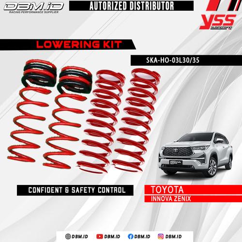 Promo Per Coil Spring YSS Lowering Innova Zenix Gasoline Hyb Depan ...