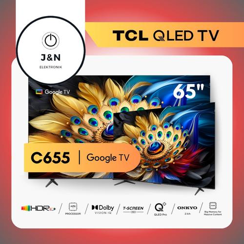 Jual TCL 65C655 QLED PRO 4K UHD Smart Google TV w/ ONKYO 2.1CH 65 Inch ...