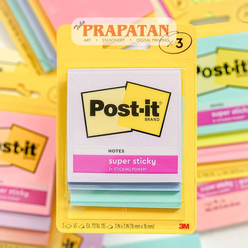 Jual Post It 3M 3321 Sticky Note 76x76mm | Notes Memo Tempel - SSBLU ...