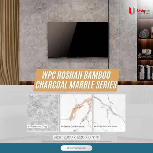 Jual WPC Panel Dinding Board Roshan 8mm Motif Marmer / WallBoard Marble ...