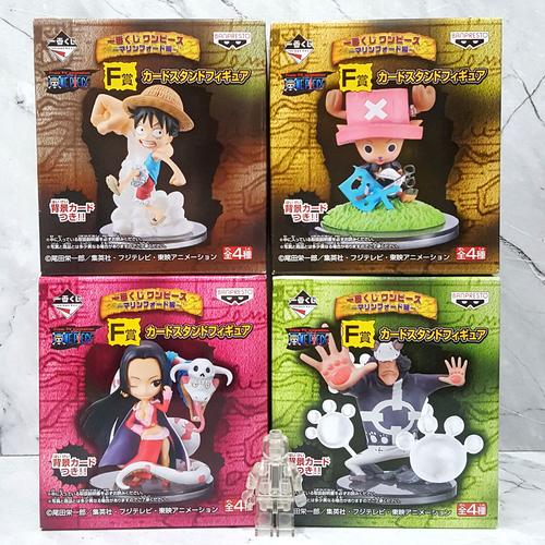 Jual ONE PIECE Kuji Marineford [F] Card Stand Figure Monkey. D. Luffy ...