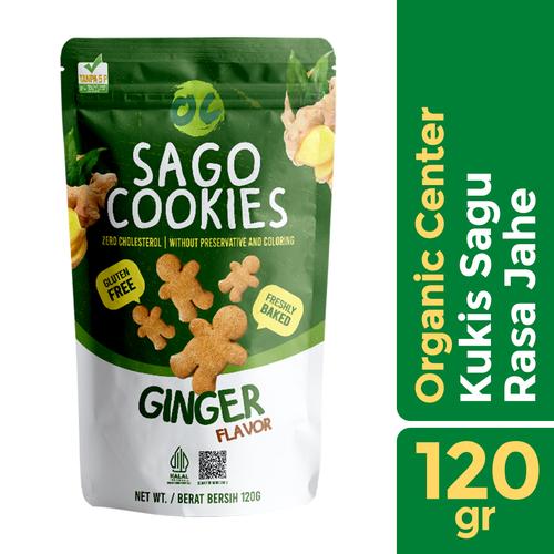 Promo Organic Center - Sago Cookies Ginger 120gr - Kukis Sagu - Snack ...