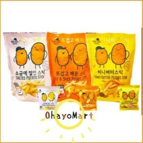 Jual Master Kim potato snack - Salted - Spicy - Honey butter potato ...