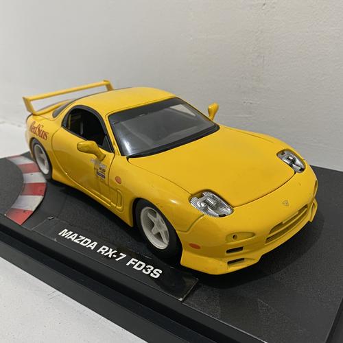 Jual Diecast JADA Mazda RX7 RX-7 FD3S 1:18 Initial D NO Maisto Bburago ...