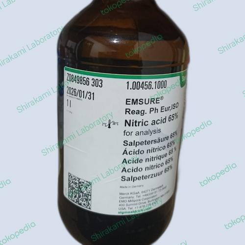 Jual #Nitric Acid / Asam Nitrat 65% 1 Liter Merck kode 1.00456.1000 - Kab. Bekasi - Shirakami ...