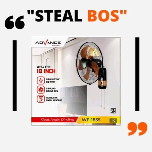 Jual INSTAN WALL FAN ADVANCE 18 INCH/ ADVANCE KIPAS ANGIN DINDING 18 ...