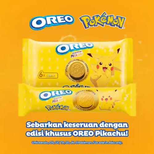 Promo Oreo Pokemon Biskuit LIMITED EDITION Multi Varian pilih - Vanila ...