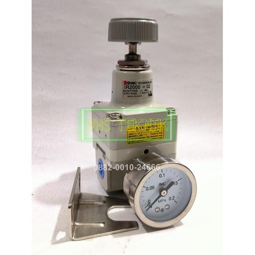 Jual IR PRECISION REGULATOR SMC IR2000-02 PORT 1/4" + GAUGE - Kota Bandung - vhs teknik | Tokopedia