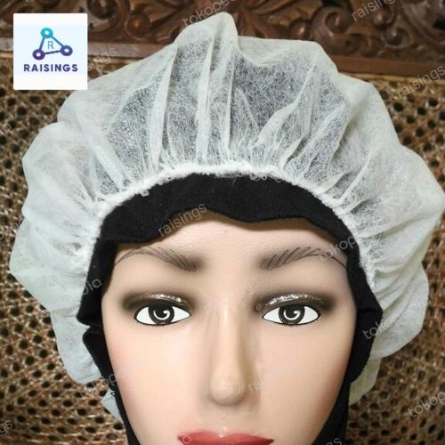 Jual topi hairnet mobcap putih disposable - Kota Depok - raisings ...