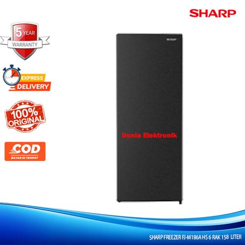 Jual SHARP Freezer 158 Liter 6 Rak FJM 186 A HS Low Watt Stand Freezer ...