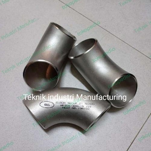 Jual Elbow Las 3/4" inch Sch 20 Stainless Steel ss304 Kne Las - Jakarta ...