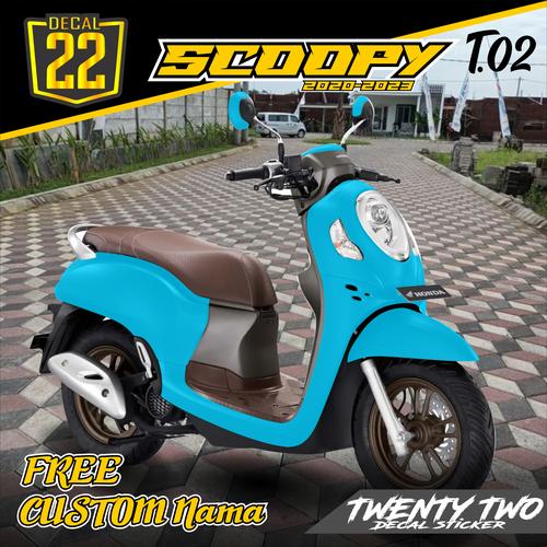 Jual (COD) STICKER DECAL SCOOPY NEW 2020-2023 DECAL FULLBODY KODE T.02 ...