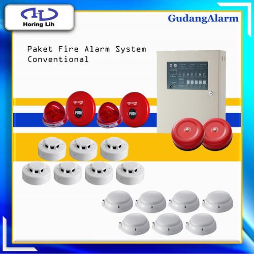 Jual Paket Fire Alarm System Conventional 5 Zone Horing Lih - Jakarta ...