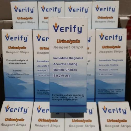 Jual Verify 3 Parameter / Urine Test 3p / Verify Urin Tes 3p isi 100 ...
