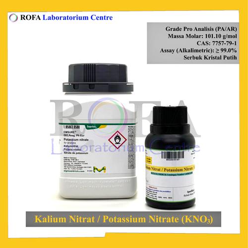 Jual Kalium Nitrat / Potassium Nitrate / KNO3 Pro Analisis Eceran 1 ...