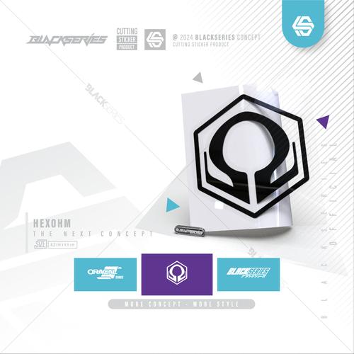 Jual Cutting Stiker Hexohm | Stiker Hexohm | Hexohm - Putih - Kab ...