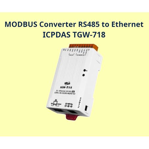 Jual Modbus Converter RS485 RS232 1port To Ethernet ICPDAS TGW-718 CR ...